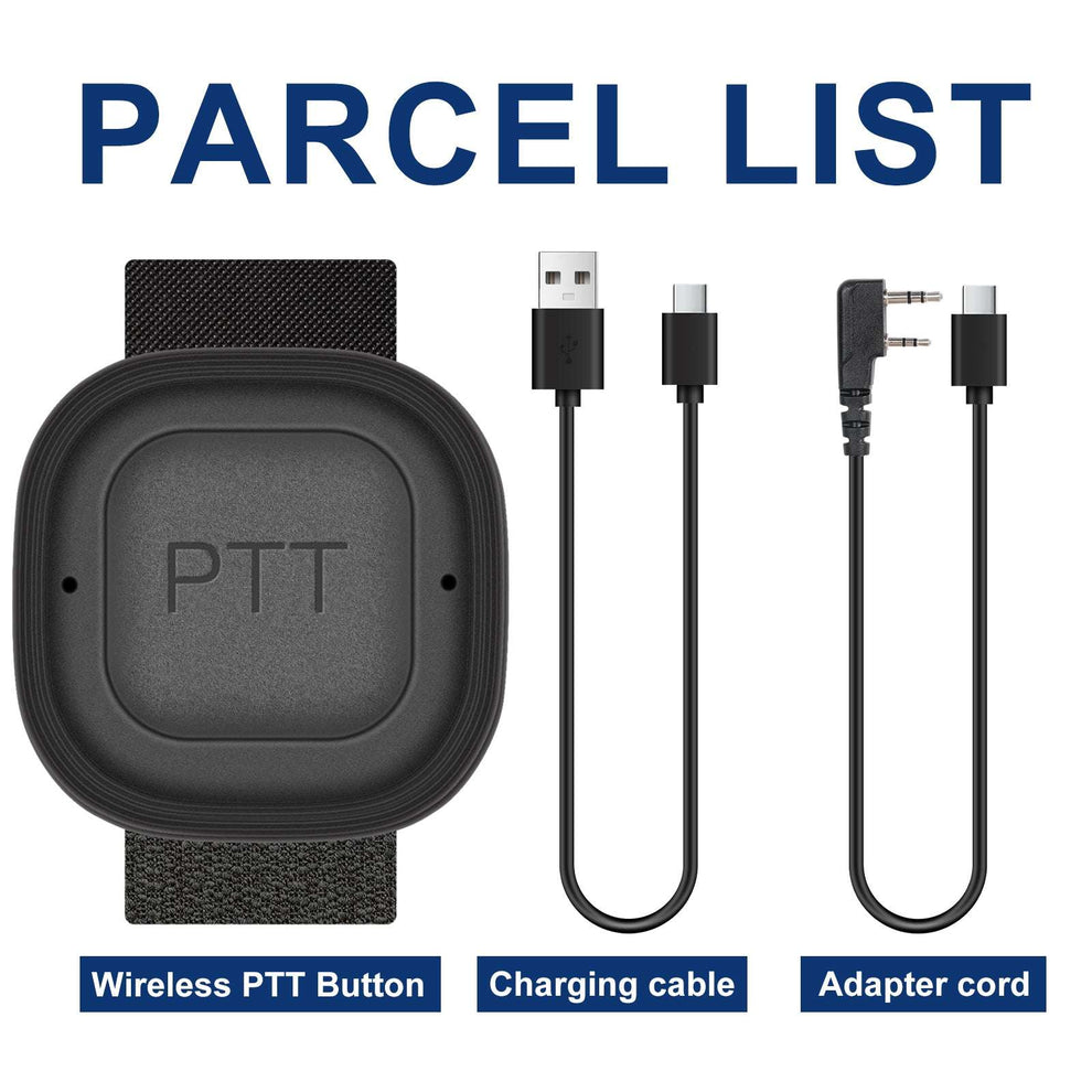 Bluetooth PTT Button for ODmaster (Mic & Programmer) Adapt to H3 plus ...