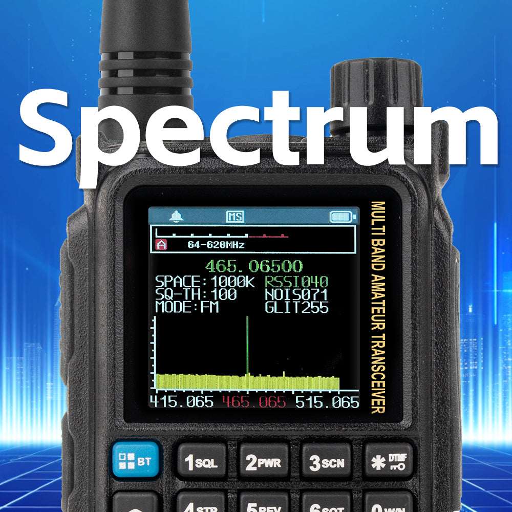 TIDRADIO H3 Plus Bluetooth Receiver Ham GMRS Unlocked UHF VHF Radio ...