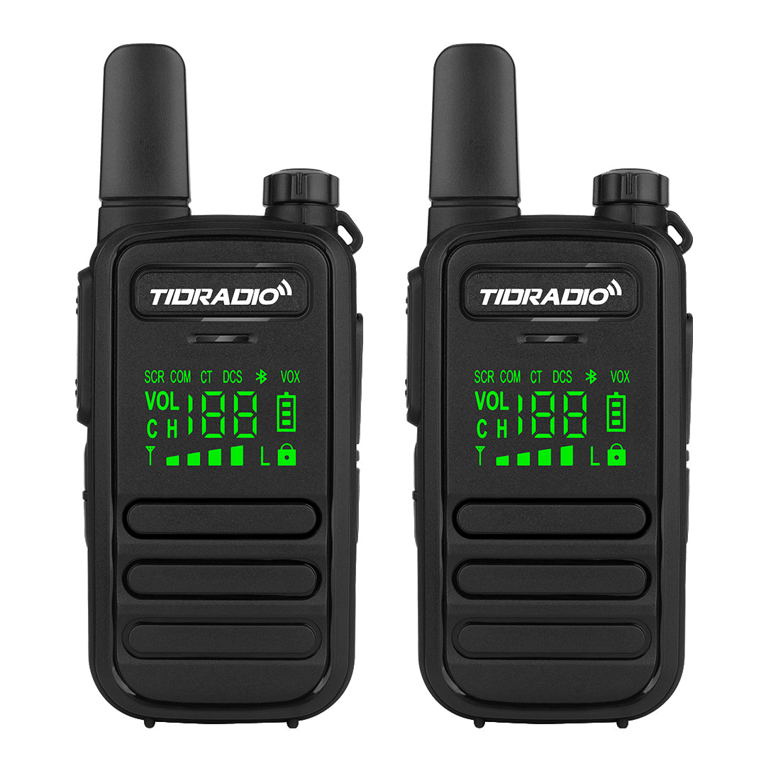 M11 IP67 Waterproof FRS PMR Radio 2 Packs – Tidradio